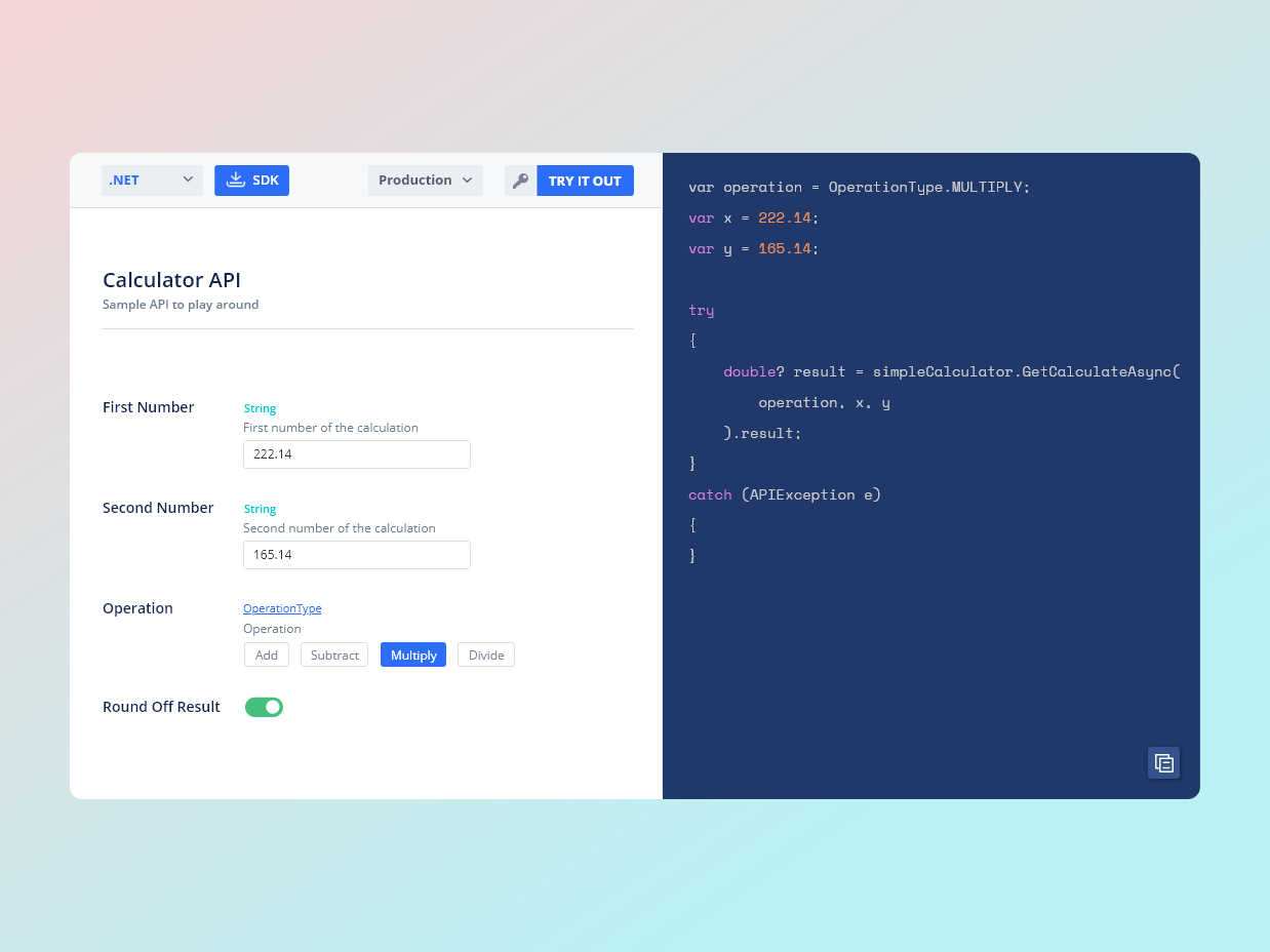 API Sandbox by Hasham Waleed on Dribbble