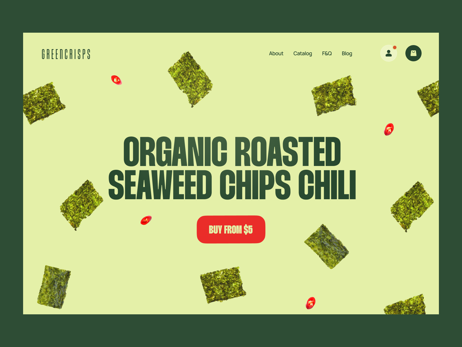 Snacks Website Design by Serhii Antoniuk for kreyda on Dribbble