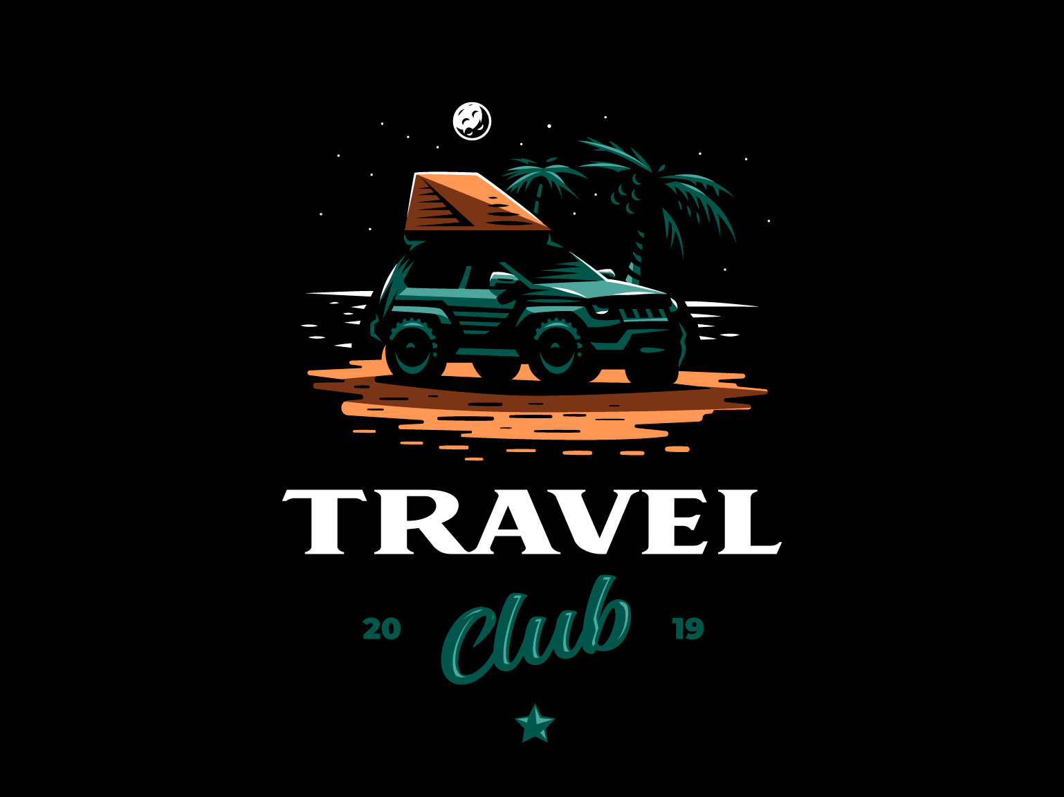 Travel club by Nick Molokovich on Dribbble