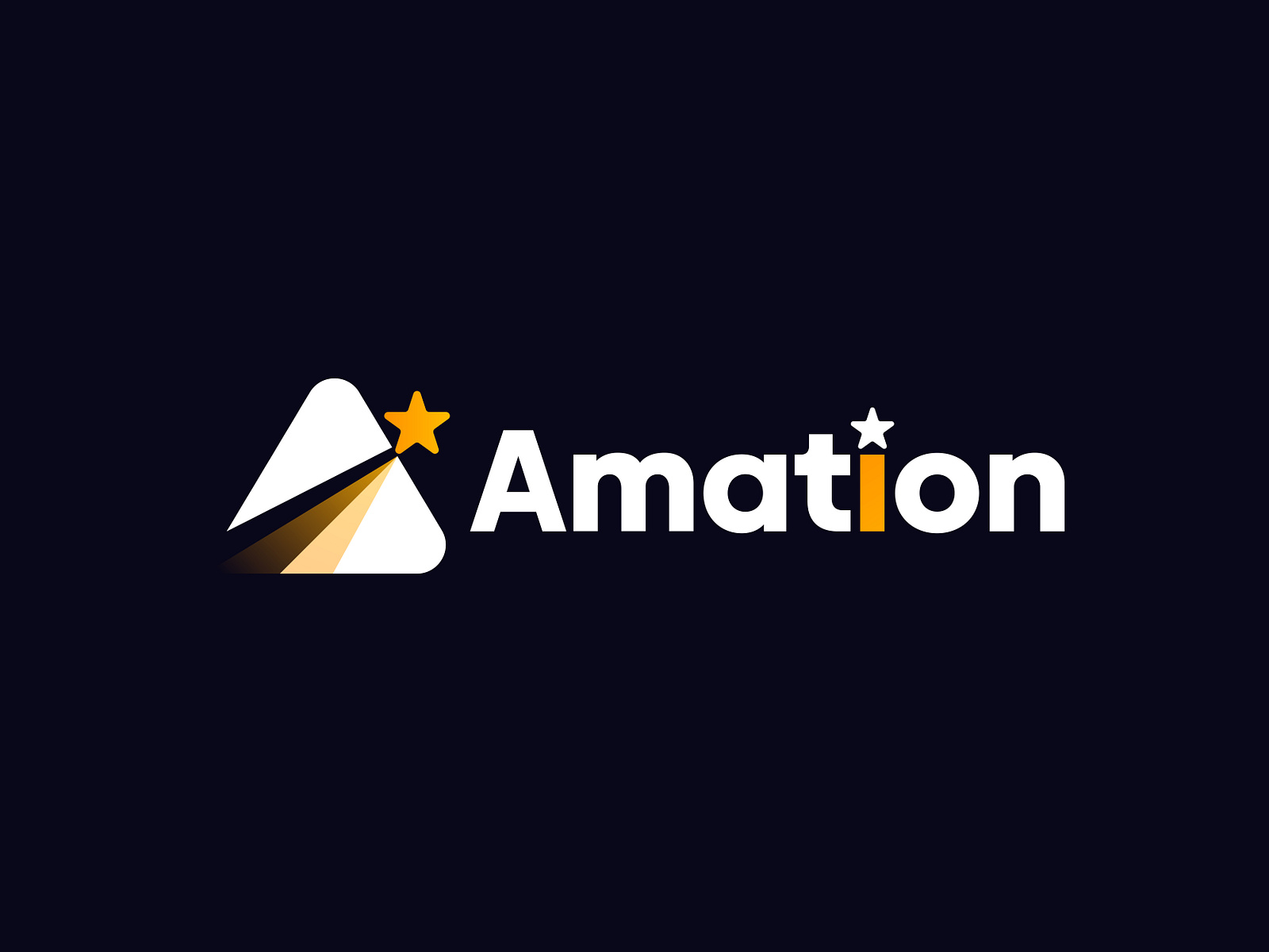 amation A ⭐️ Logo by Fahim Khan | Brand Designer on Dribbble