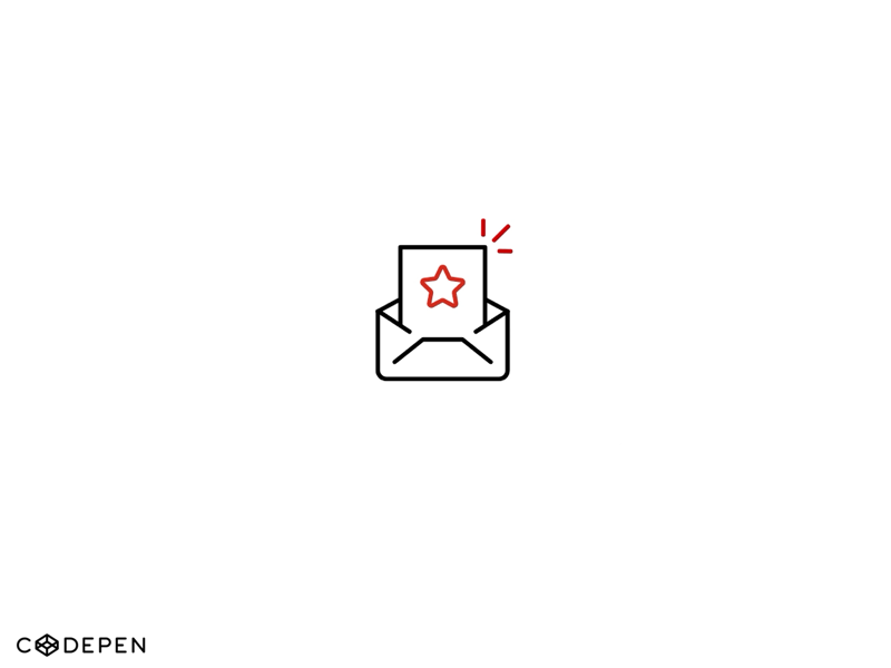 Feedback received indication SVG animation by Ilya Tsuprun on Dribbble