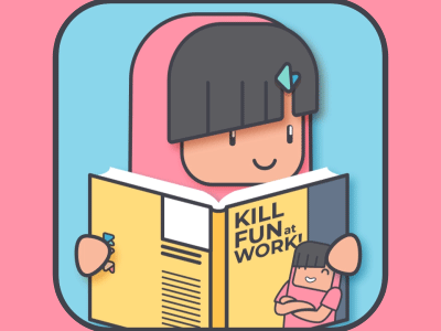 Reading and reading and reading forever by Killfunwork on Dribbble