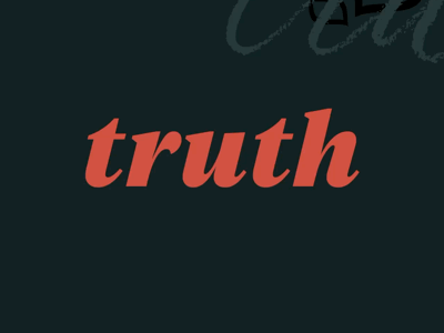 Truth, a question. by Tim Littlefield on Dribbble