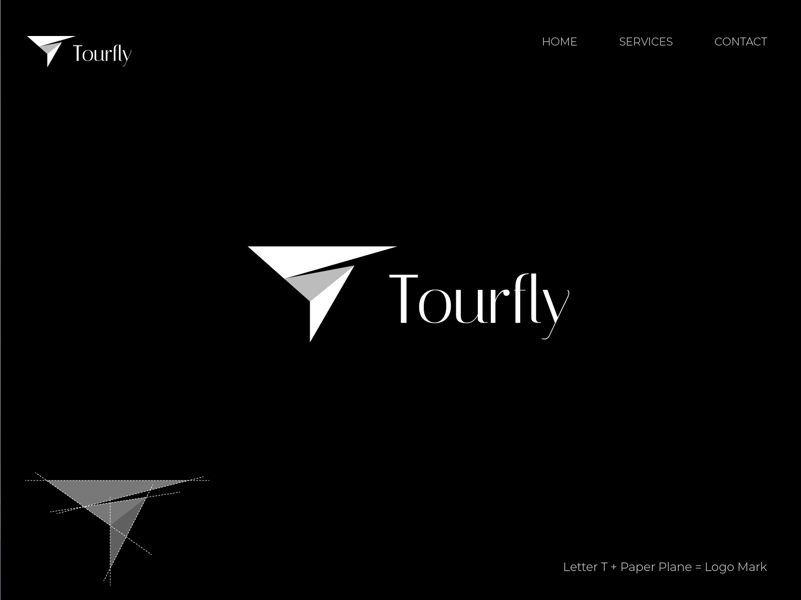 Letter T Paper Plane Logo by MD Jahirul Hauq Jony for Brandfair on Dribbble