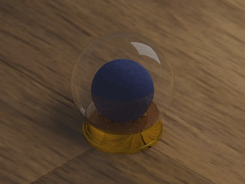 3d Snow Ball Animation by siranjeevi on Dribbble