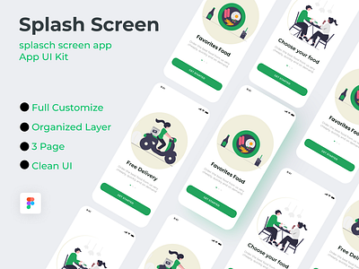 Splash Screen apps by kanguiux on Dribbble