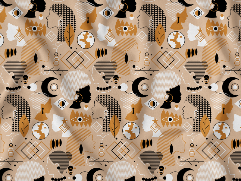 Woman Diversity Pattern by barsrsind on Dribbble