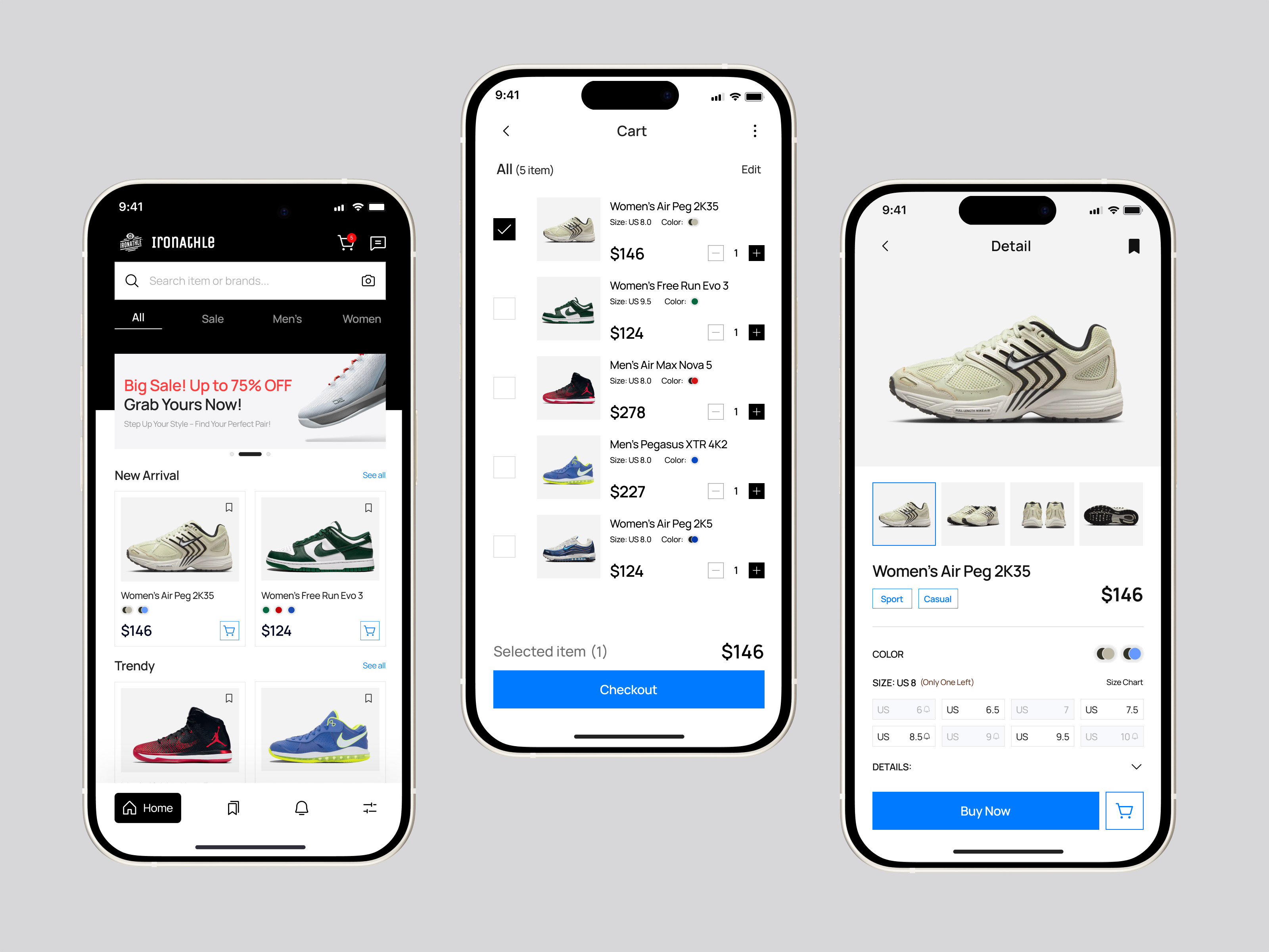 Ironathler - Sport E-commerce Mobile App by Vektora UIUX for Vektora on ...