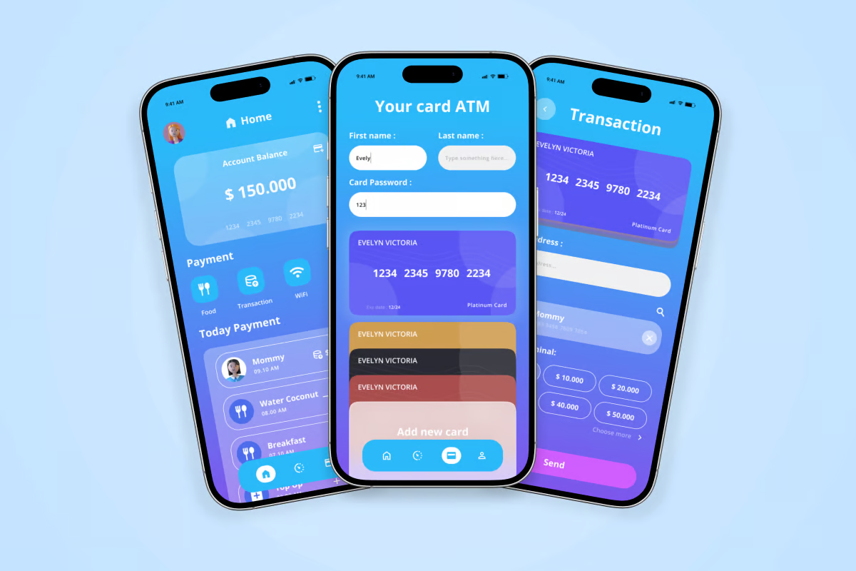 Experience Seamless Banking with a Modern and Intuitive App UI by Stacy ...