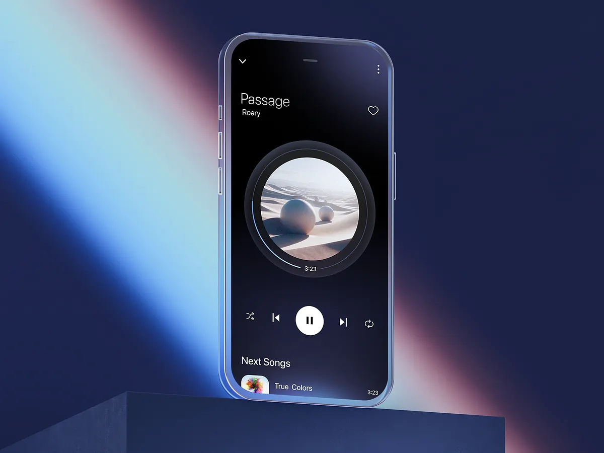 Music App UI designs, themes, templates and downloadable graphic ...