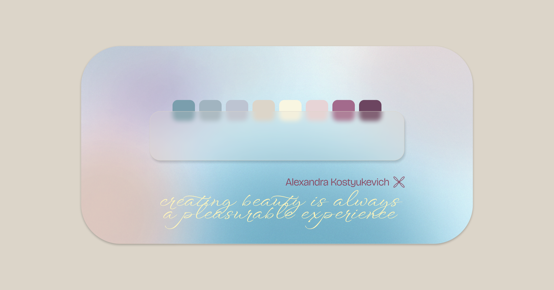 Quintessence Beauty Clinic by Alexandra Kostyukevich on Dribbble