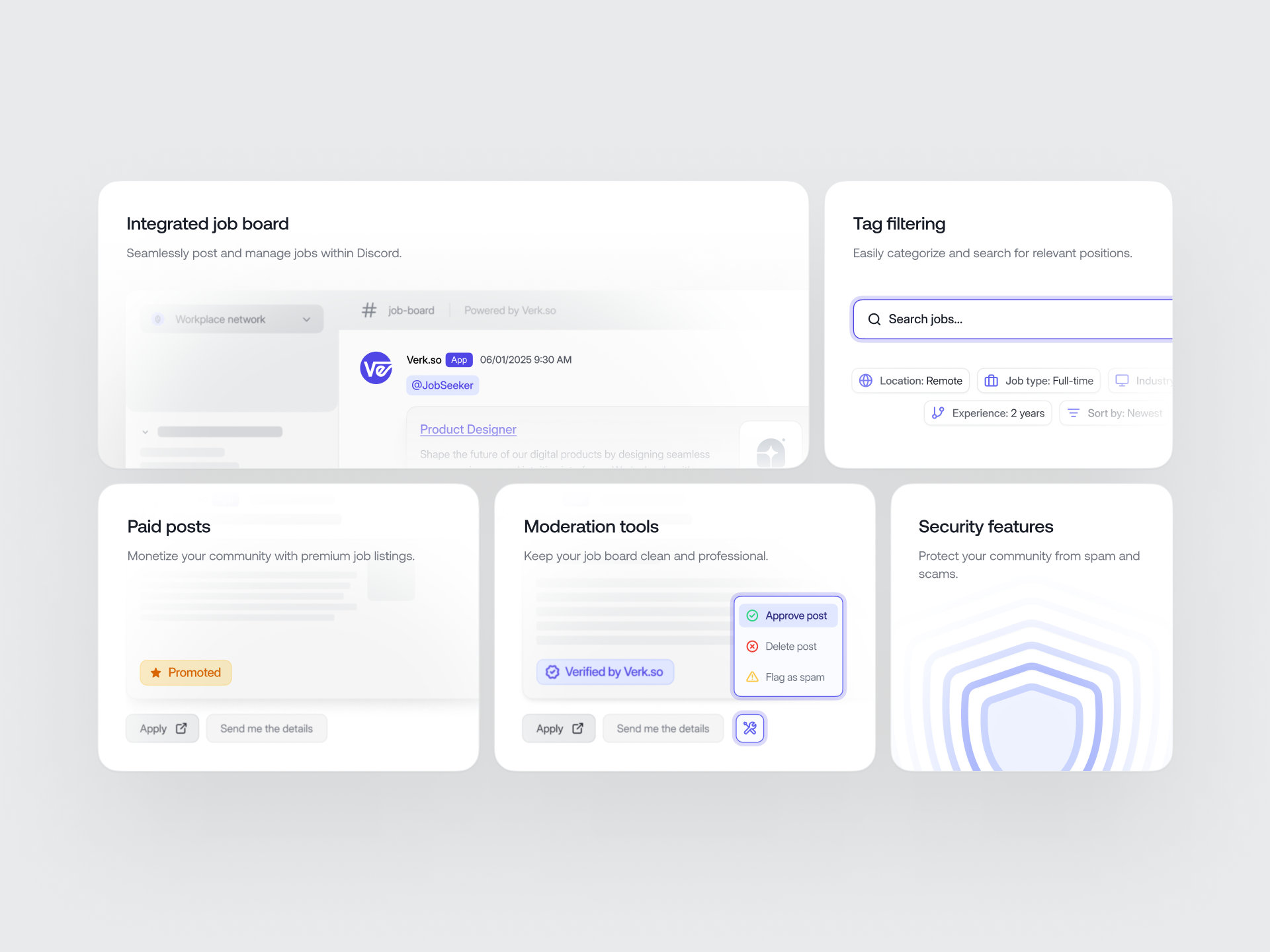 Browse thousands of Landing Page Discord images for design inspiration ...