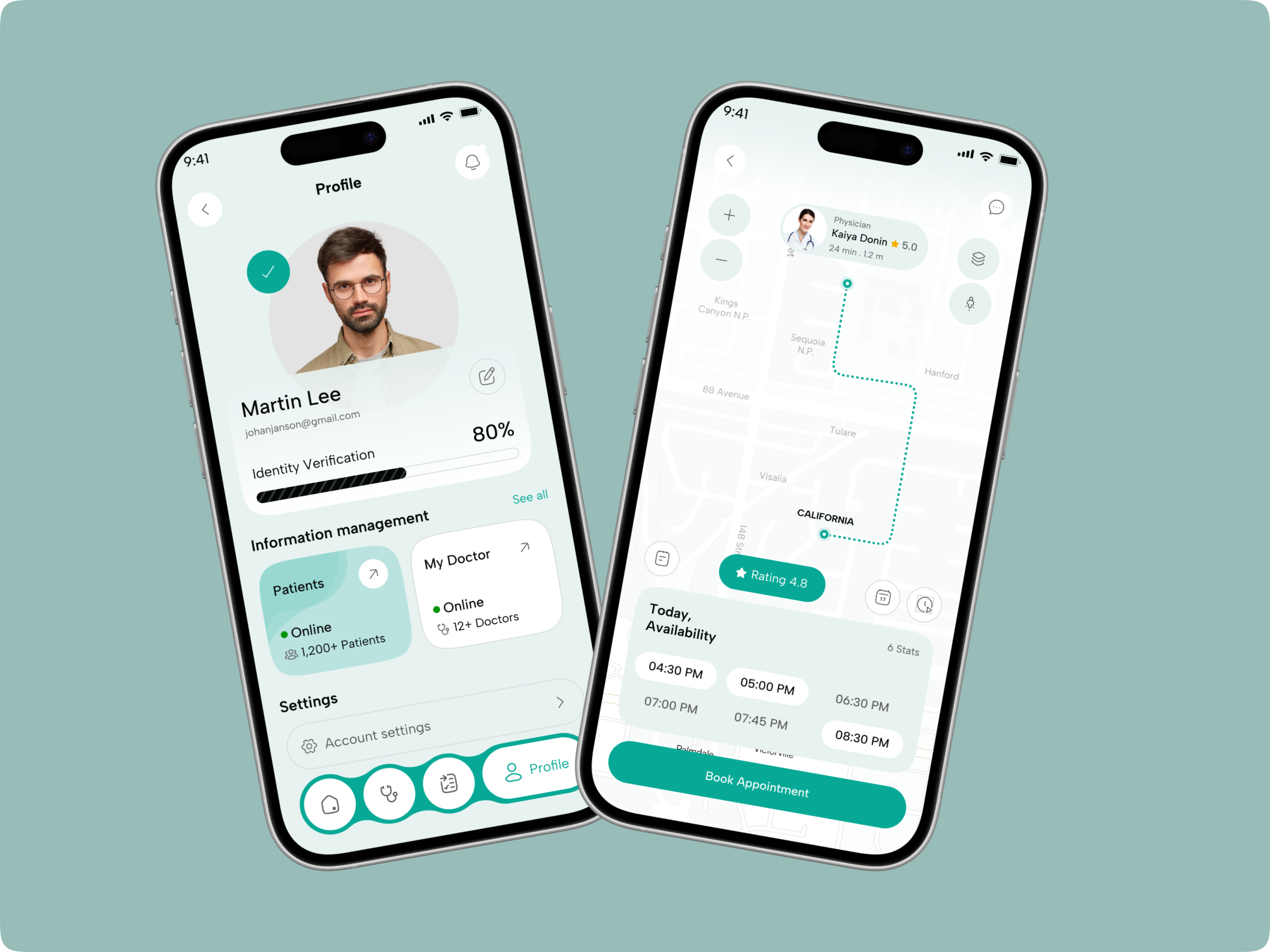 Medical App UI concept — MediCare! 🌿 by Abdullah Al Mamun on Dribbble