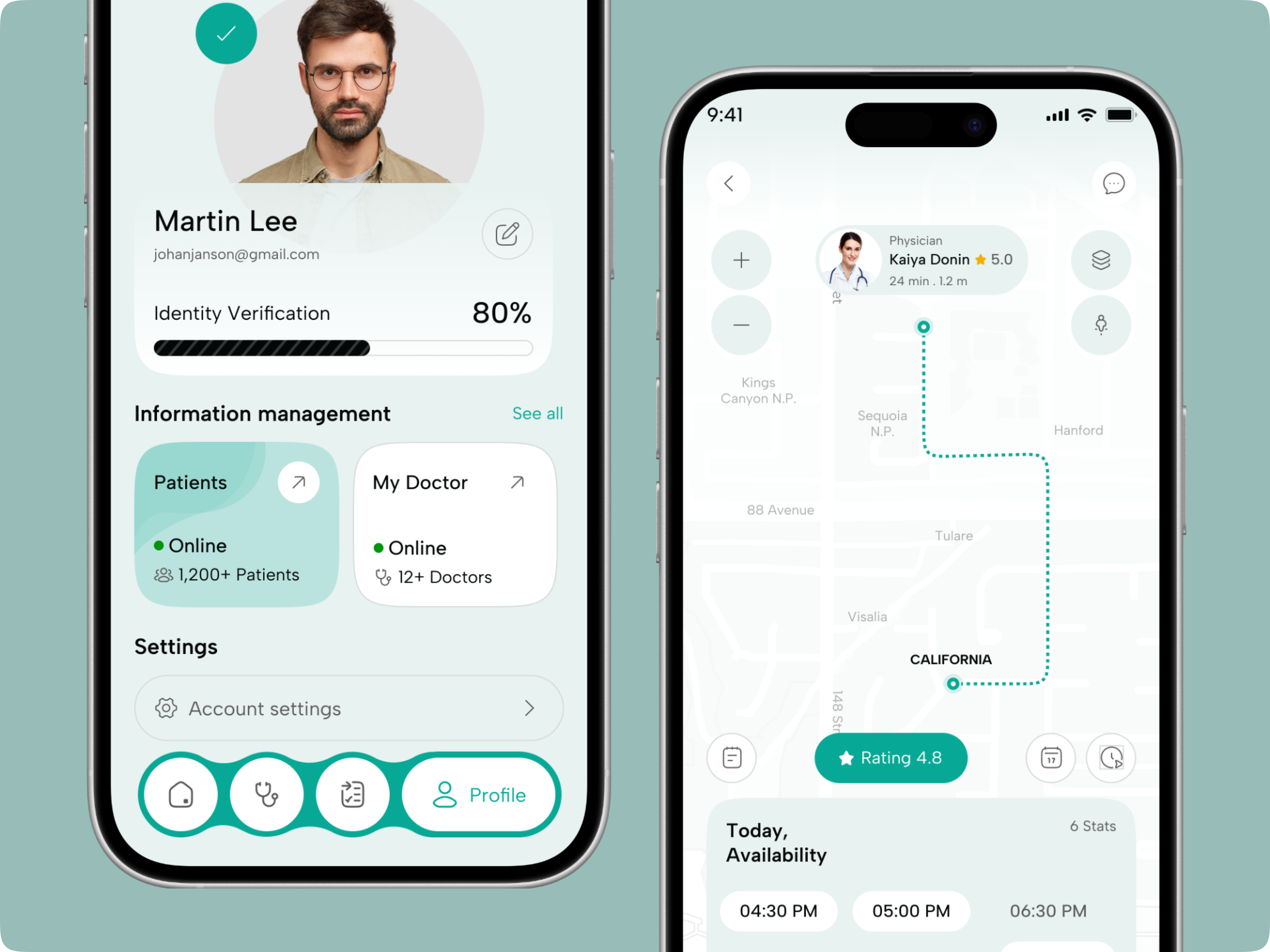 Medical App UI concept — MediCare! 🌿 by Abdullah Al Mamun on Dribbble