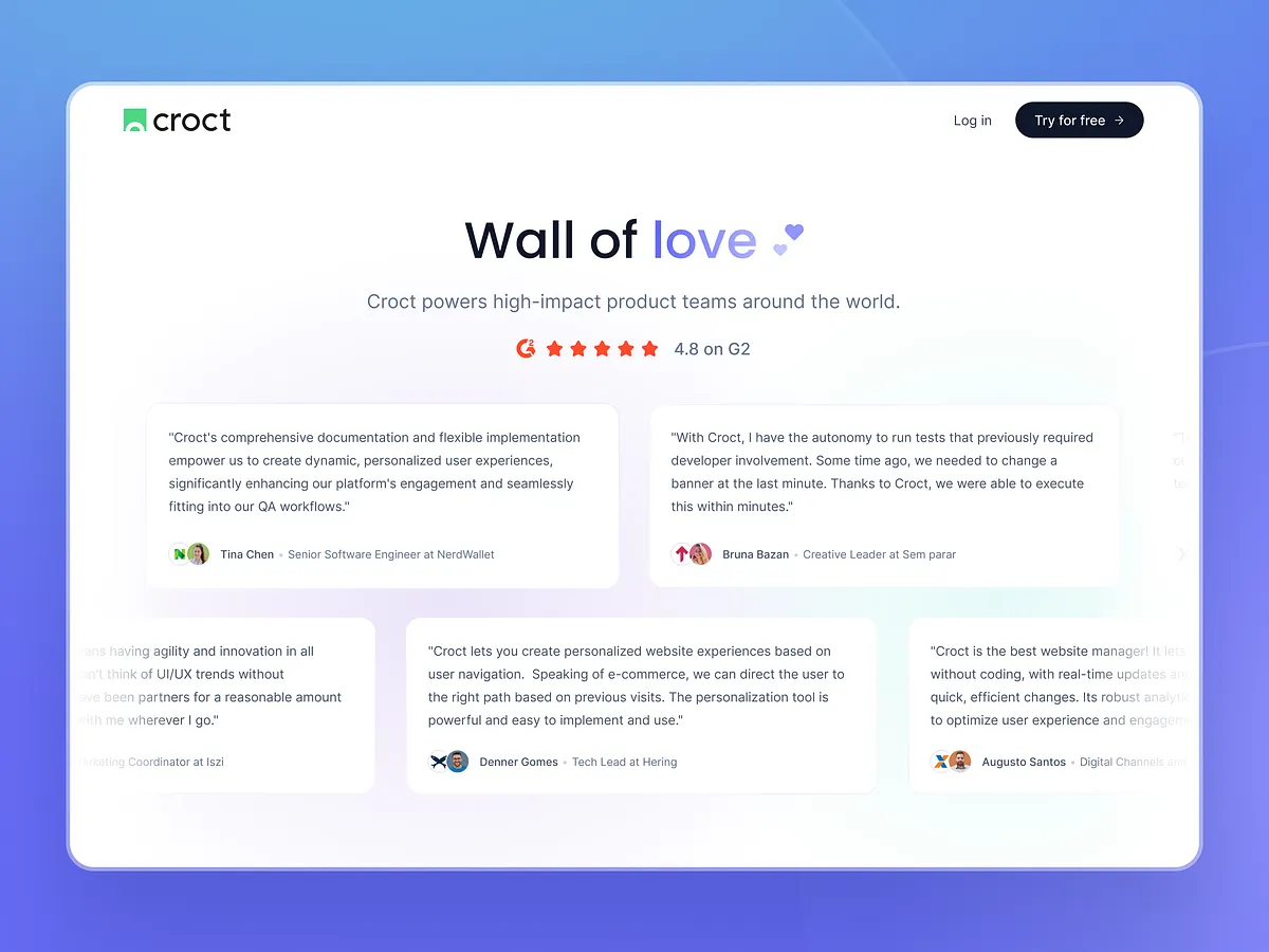 Croct | Dribbble