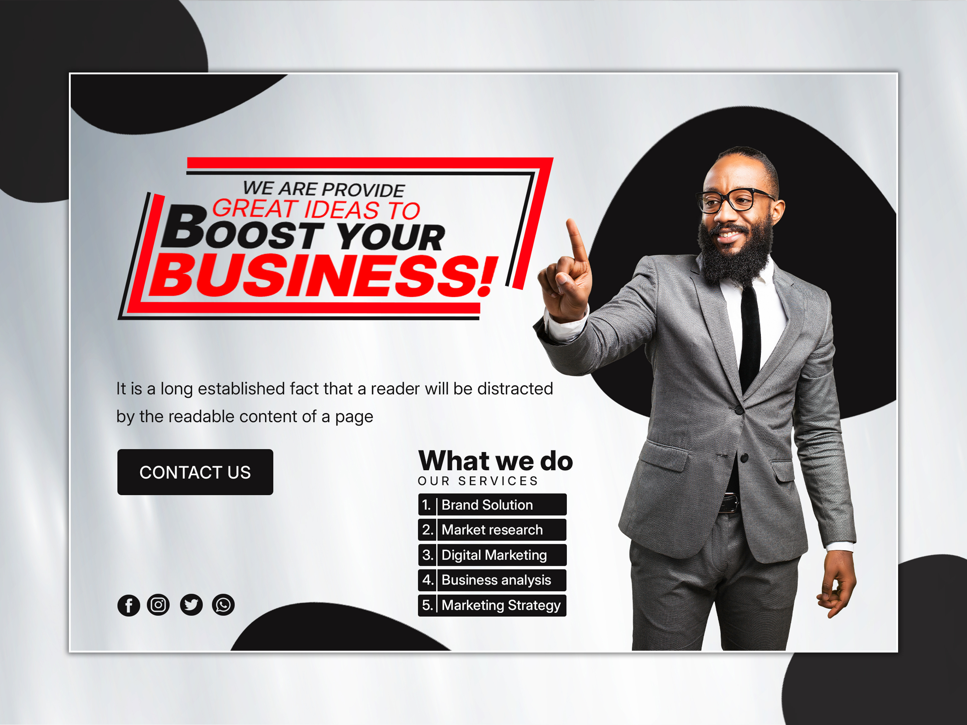 Business Social Media Post Design Web Banner Ads by chayan kumar on Dribbble