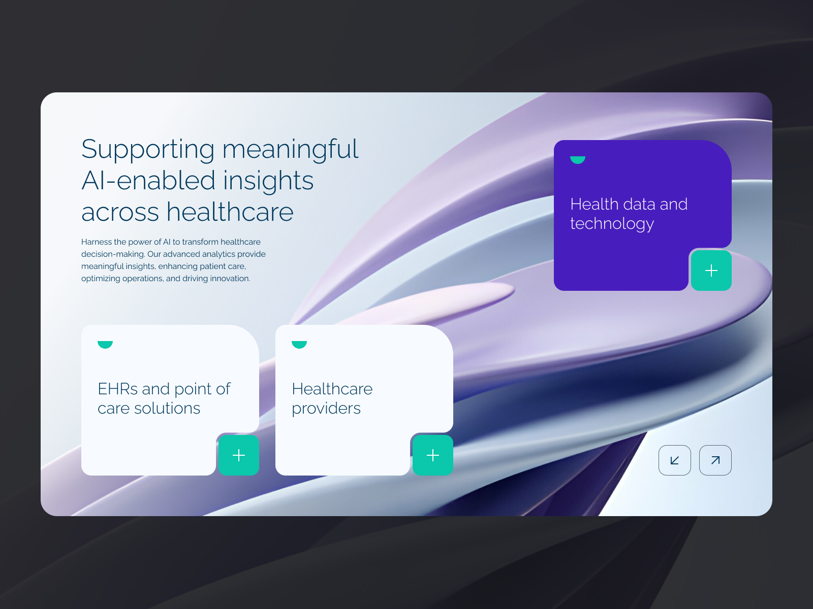 IMO Health. Clinical AI by MariiaF on Dribbble