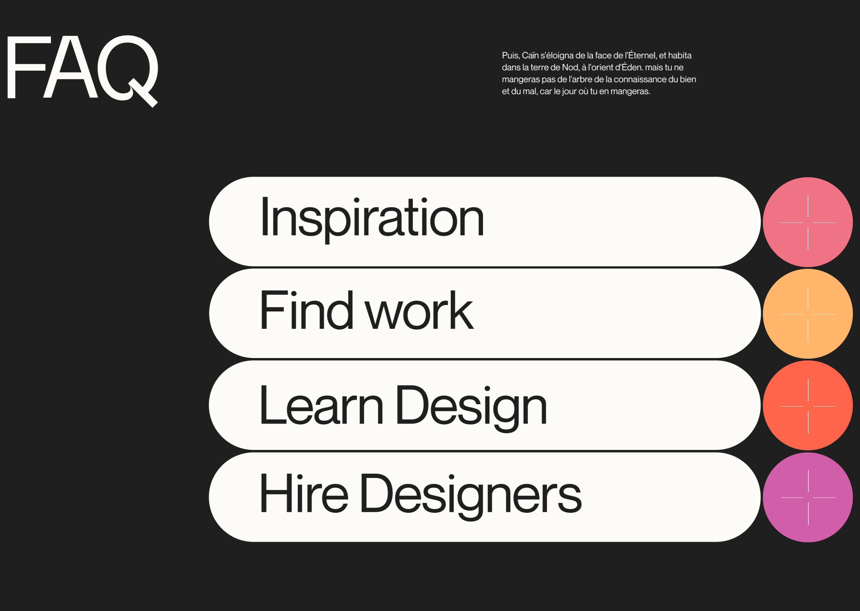 FAQ - Accordion - Open by kffein on Dribbble