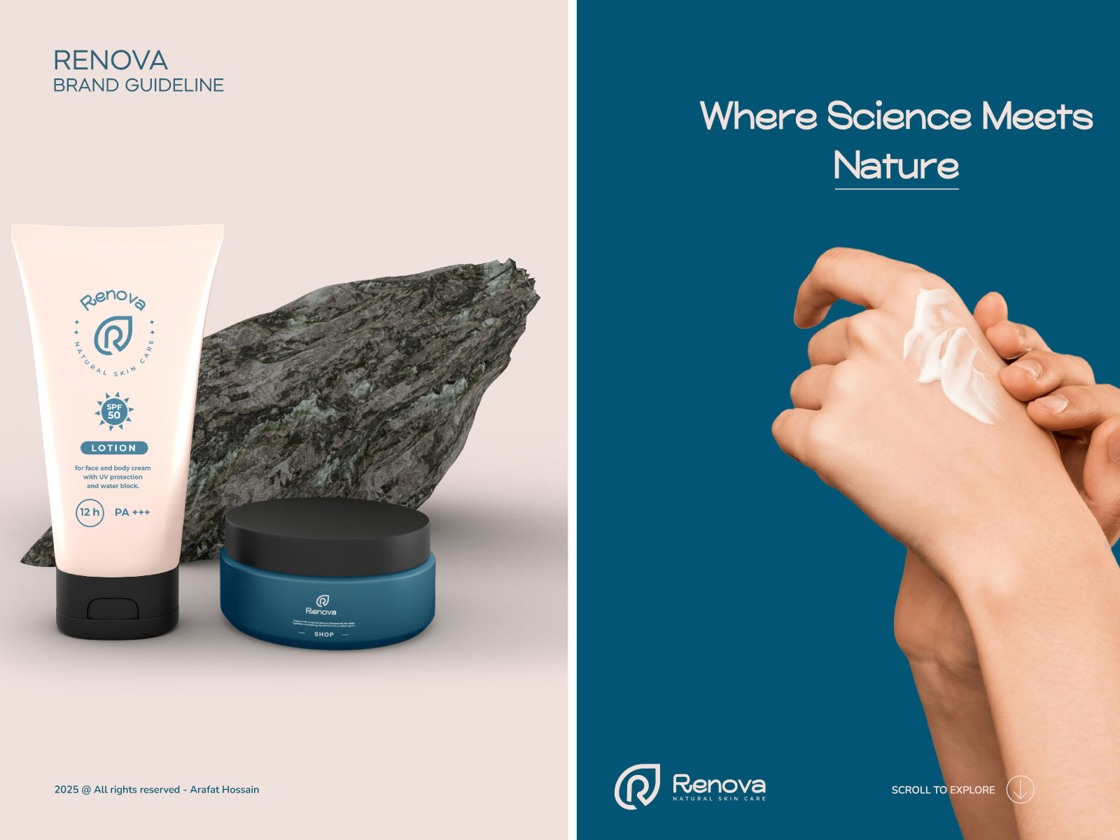 Renova Branding by Arafat Hossain | Logo Designer on Dribbble