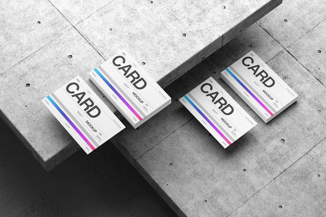 Light Shadow Card Mockup by Dens Creative on Dribbble