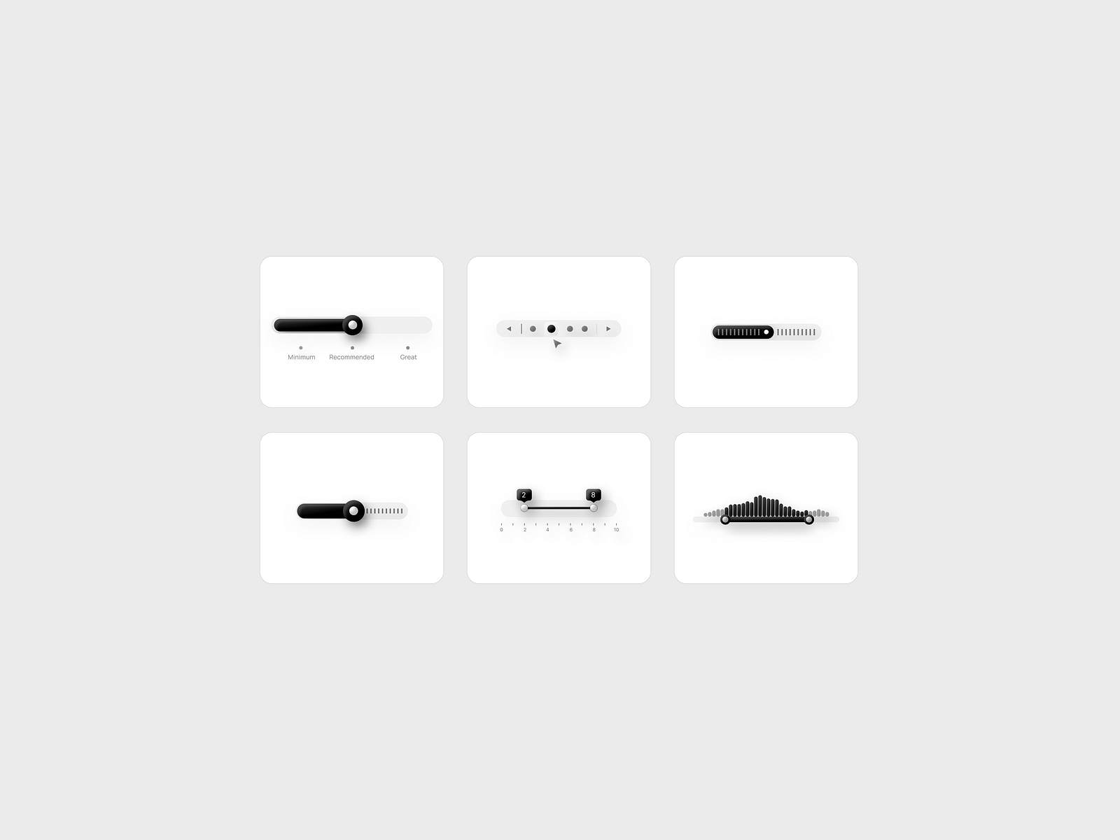 Slider Components by DevDock on Dribbble