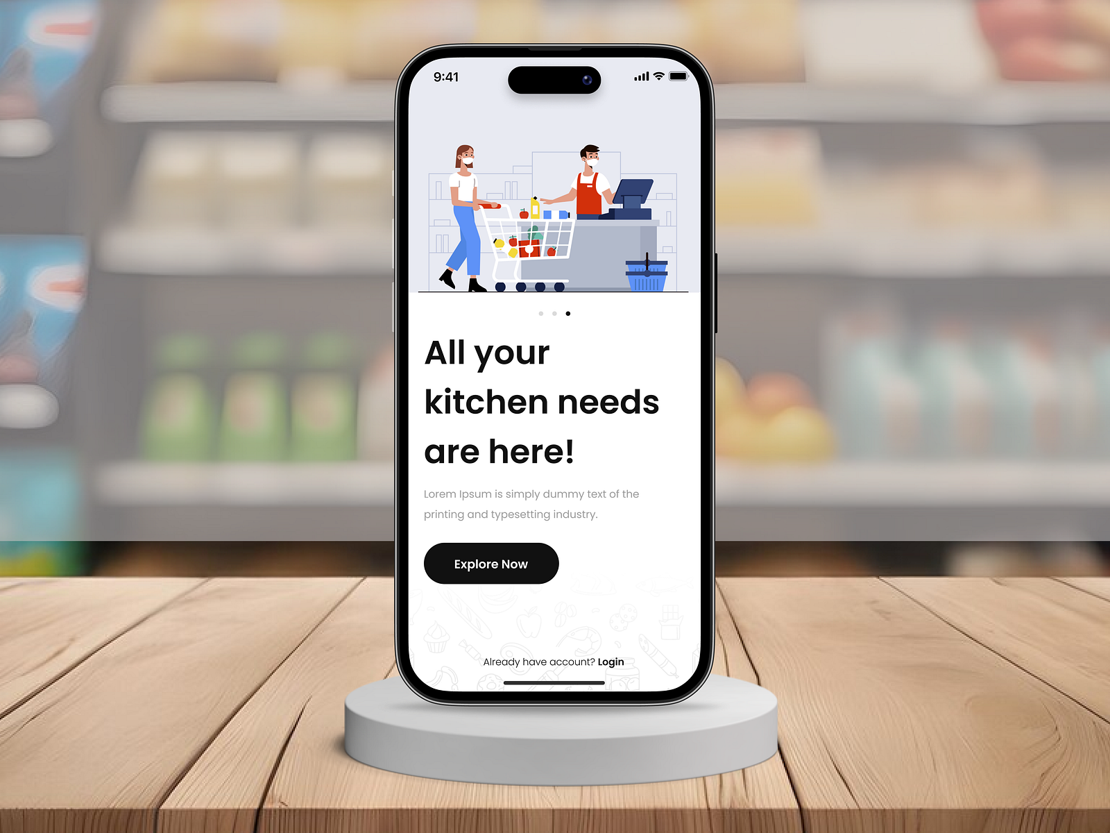 Super Market App Design by PeppyOcean on Dribbble
