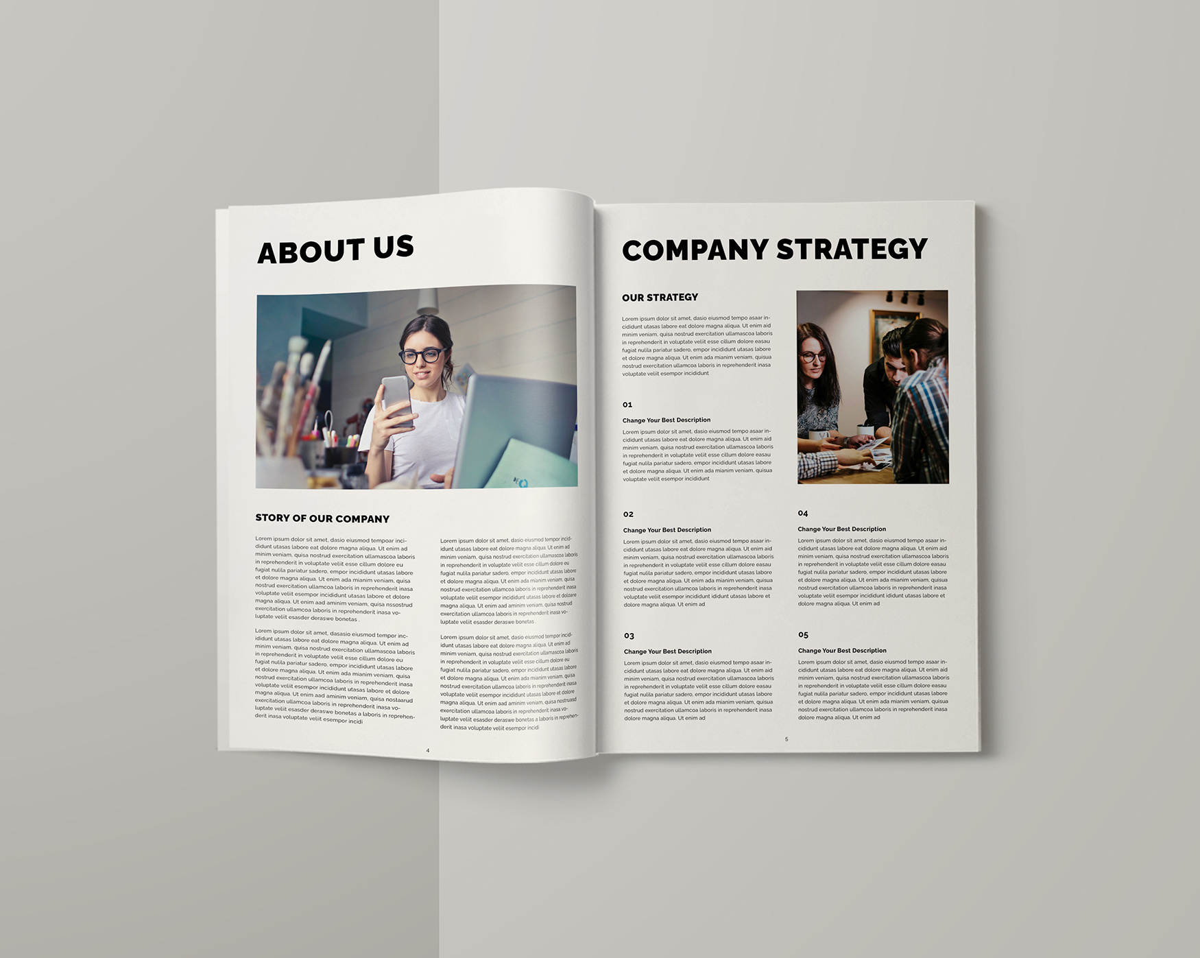 Proposal Template by Ziyandia54 on Dribbble