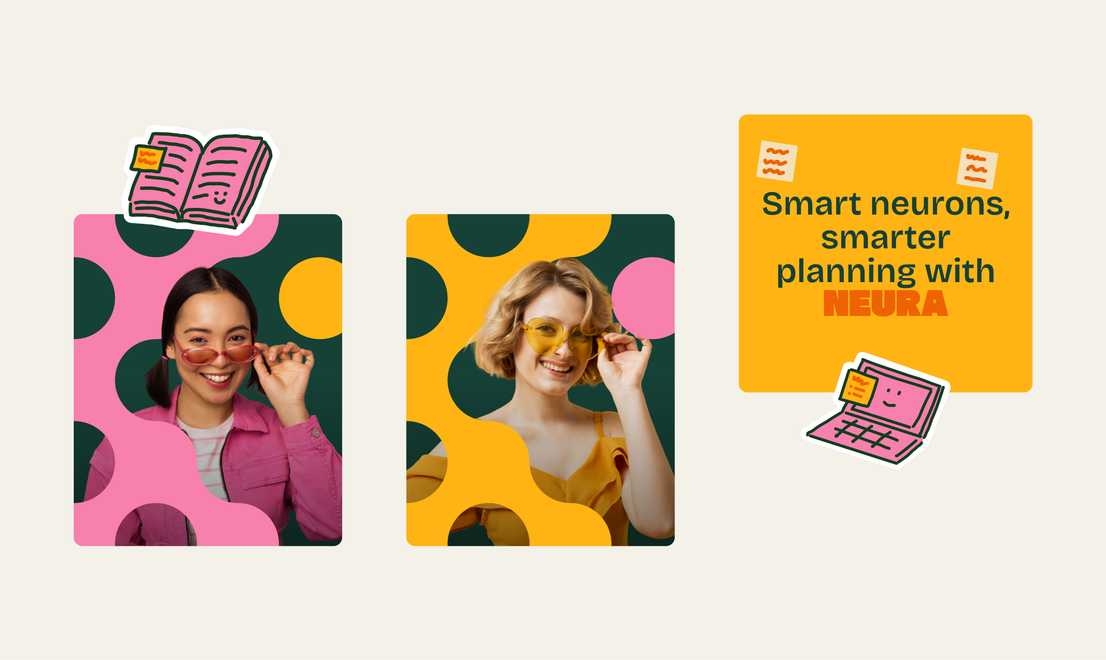 Neura : AI Powered Planning - Visual Identity by SlabPixel Designer for ...
