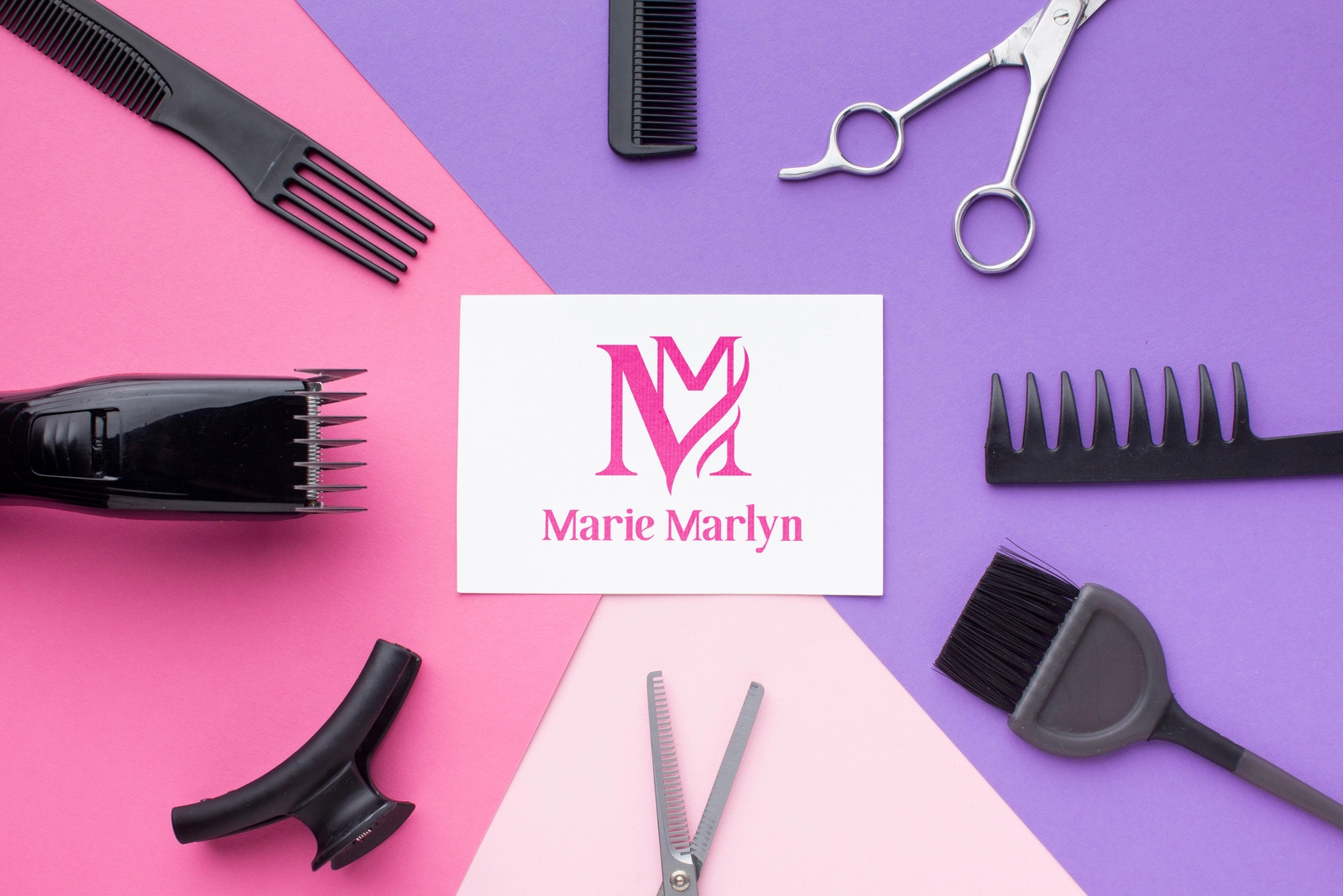 MARIE MARLYN - Logo & Brand Identity Design by Bryaxis Studio on Dribbble