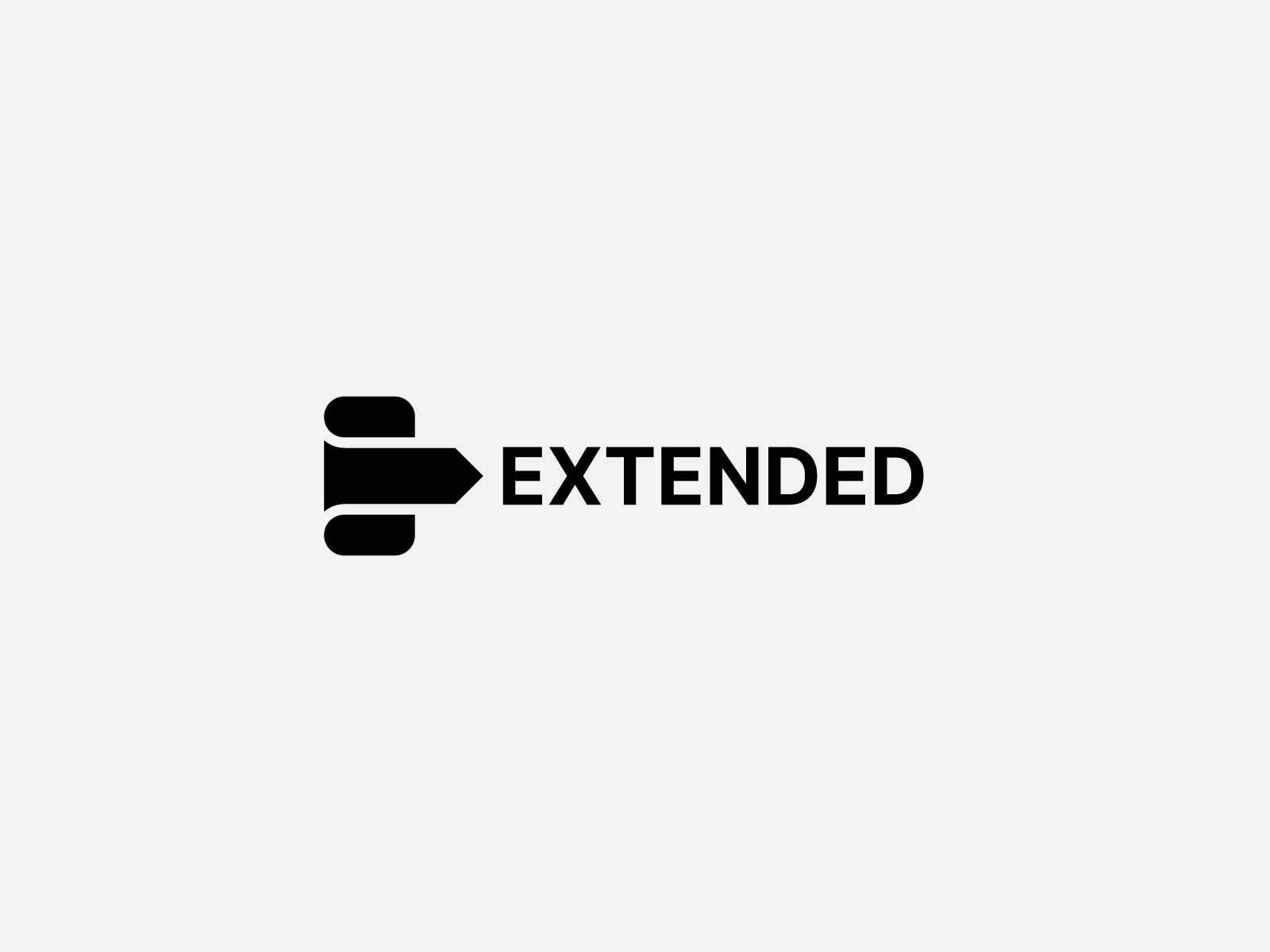 Minimalist / Modern E Letter Extended Logo Design Concept. by NM Tamli ...
