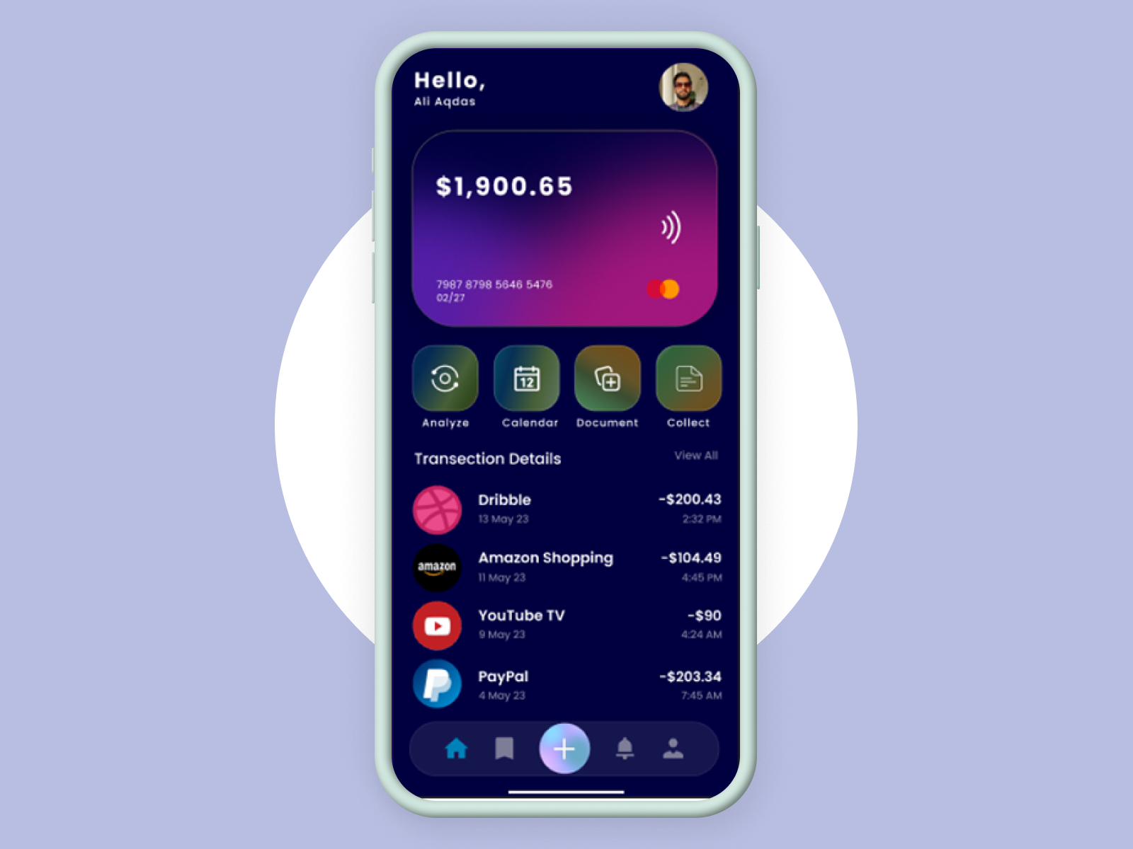 Crypto Wallet App UI/UX by Ali Aqdas on Dribbble