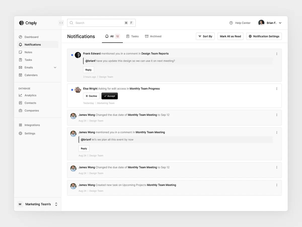 Browse thousands of Notification Dashboard images for design ...