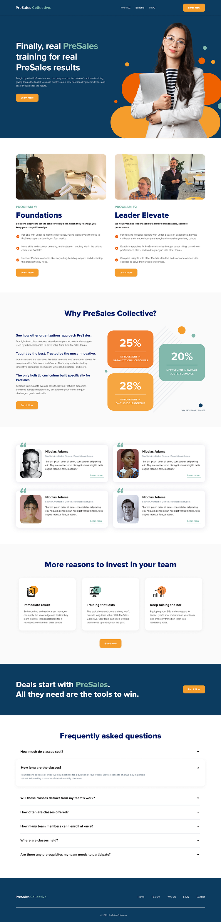 Presales-Collective UI UX Design by Yazeed Alsarari on Dribbble