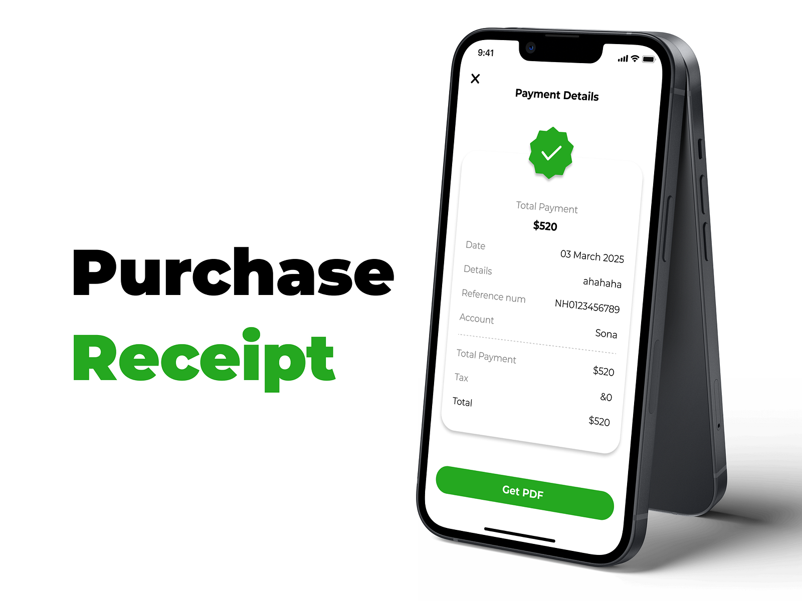 Purchase Receipt / Daily UI #017 by Sona Atalyan on Dribbble