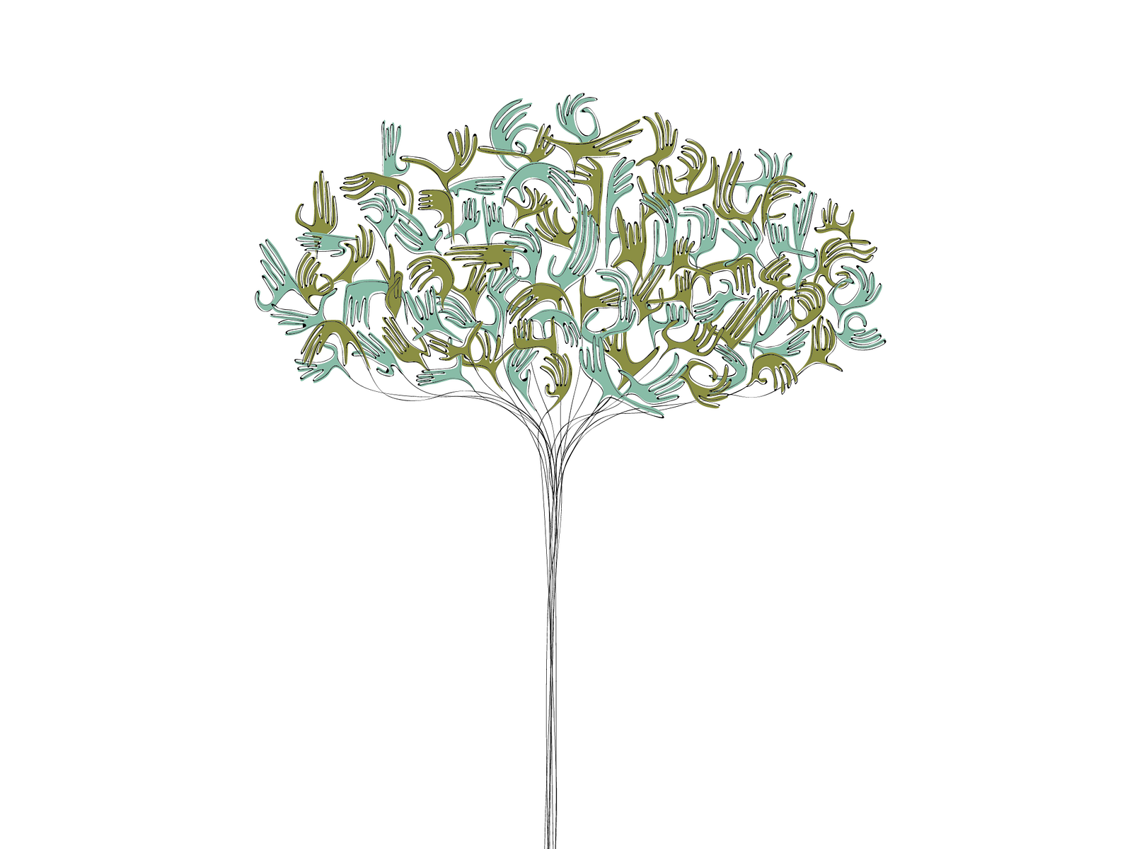 Tree illustration by Devani Janssen on Dribbble