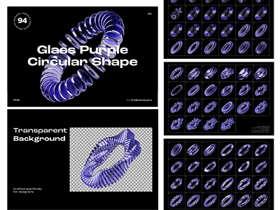 Blue Glass Capsule Animation by Tridimensi on Dribbble