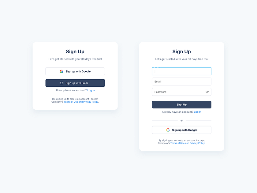 Browse thousands of Registration images for design inspiration | Dribbble