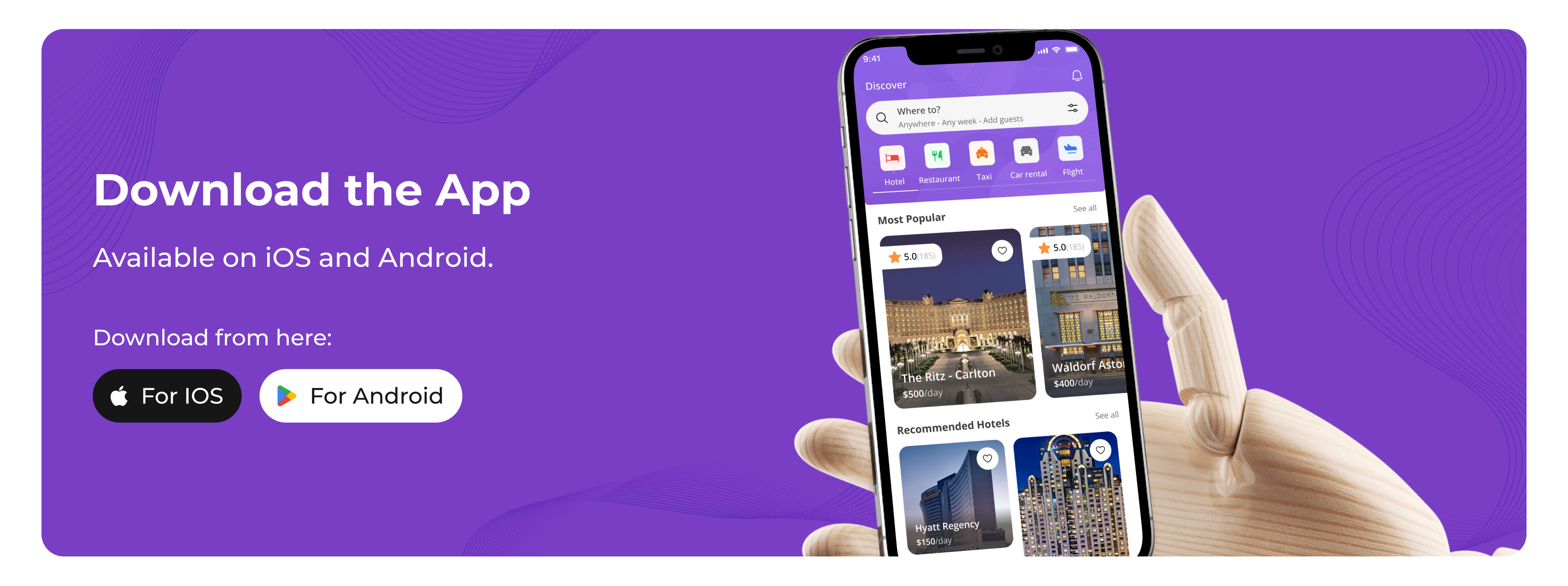 Travel Booking Landing Page UI/UX Web Design by Clyro: UI/UX Design ...