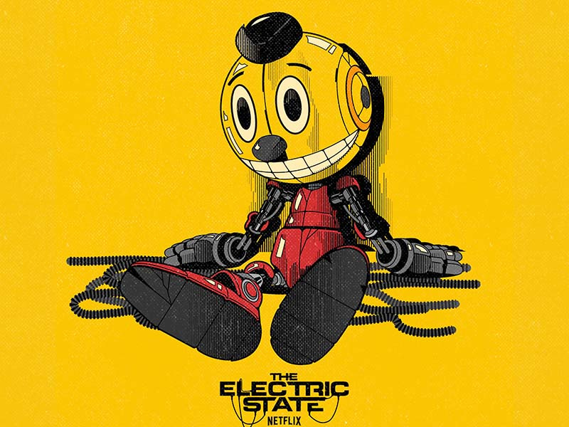 Illustration for Netflix / The Electric State by Manuel Cetina on Dribbble