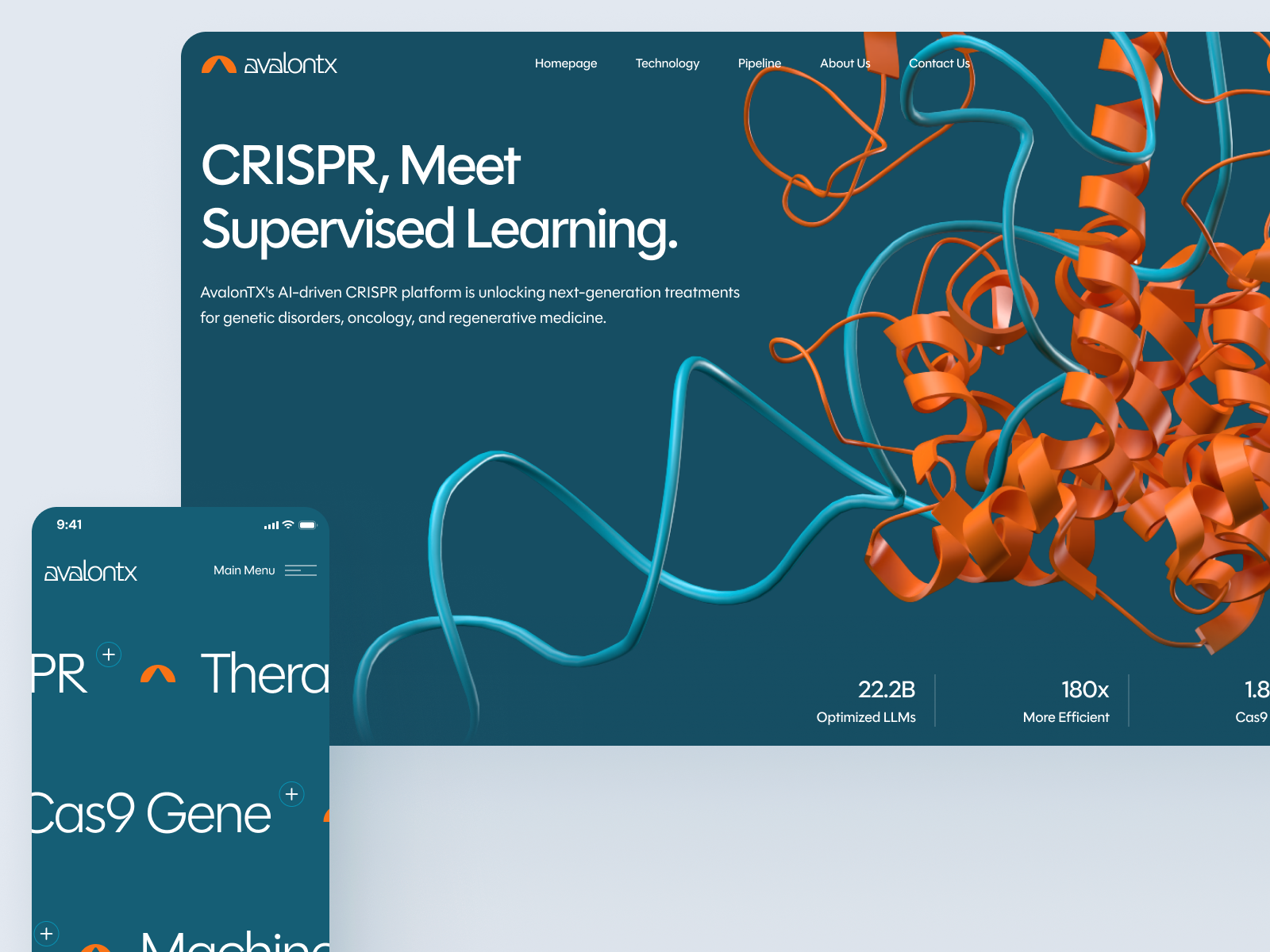 avalontx: AI CRISPR Gene Editing - Machine Learning UIUX by Samuel Oktavianus on Dribbble