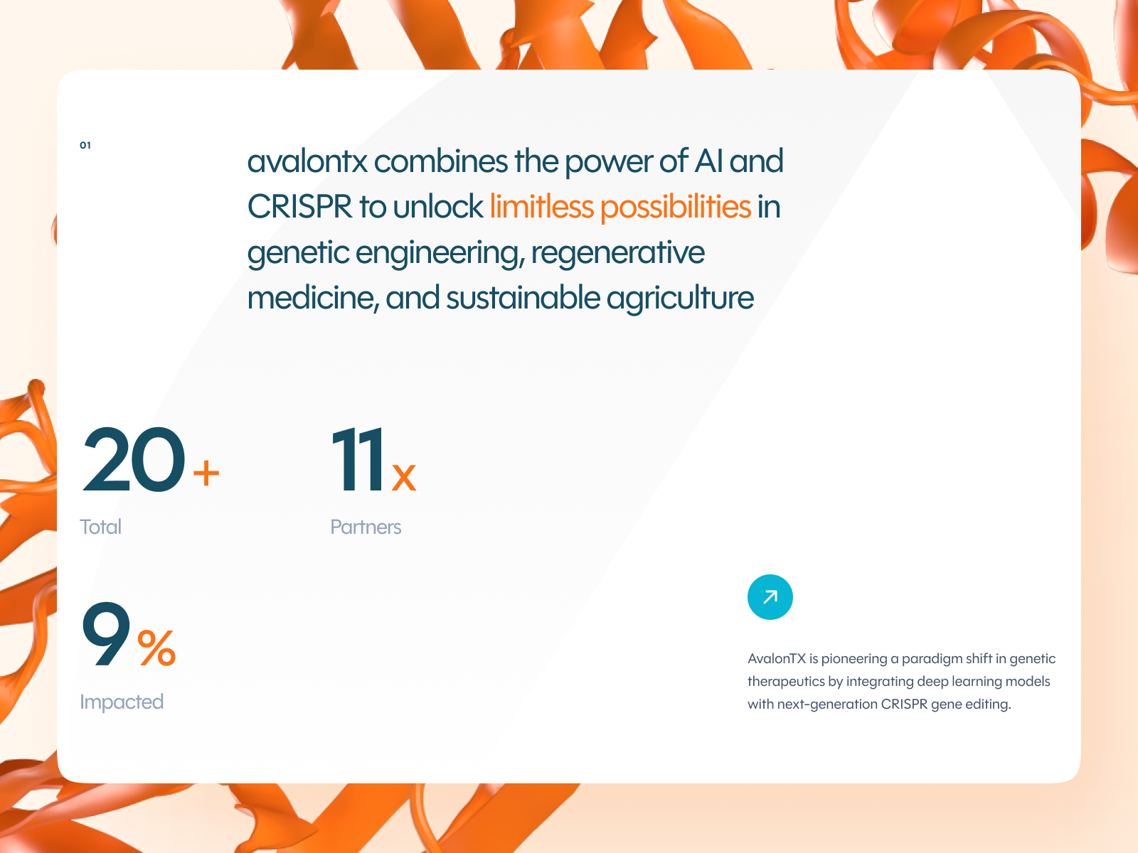 avalontx: AI CRISPR Gene Editing - Machine Learning UIUX by Samuel Oktavianus on Dribbble