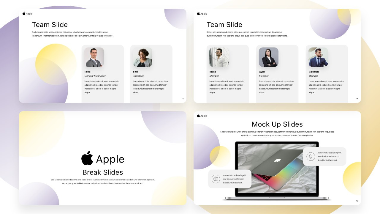 Apple Presentation Template by Interpitch on Dribbble