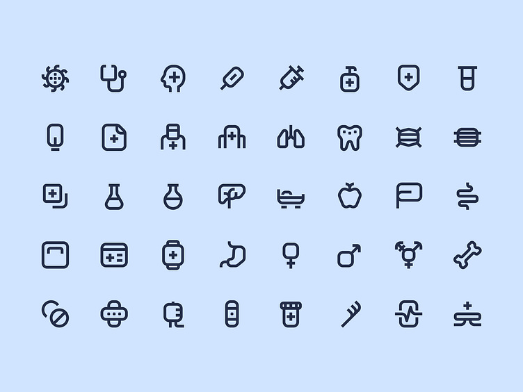asklepios Icon: Healthcare & Wellness UI Icon Set - Figma Plugin by ...