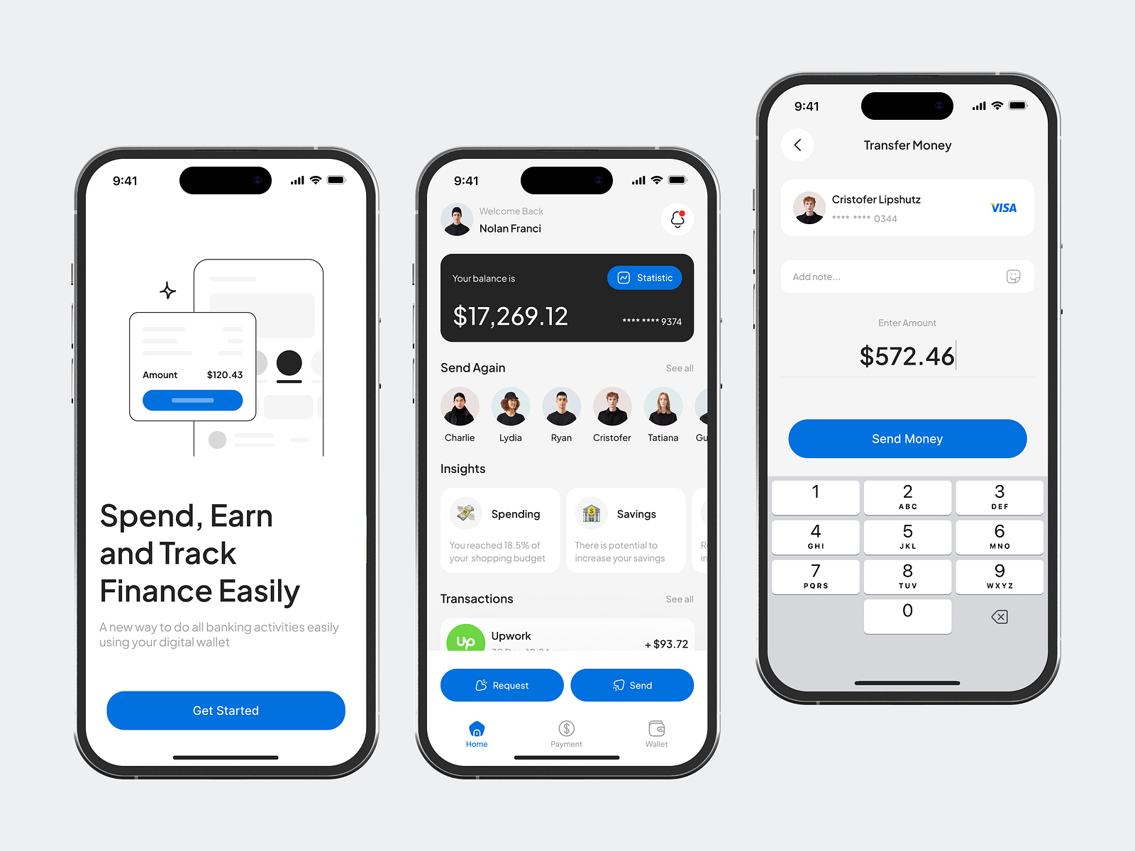 Finance Mobile App by Yoga Pratama for Korsa on Dribbble