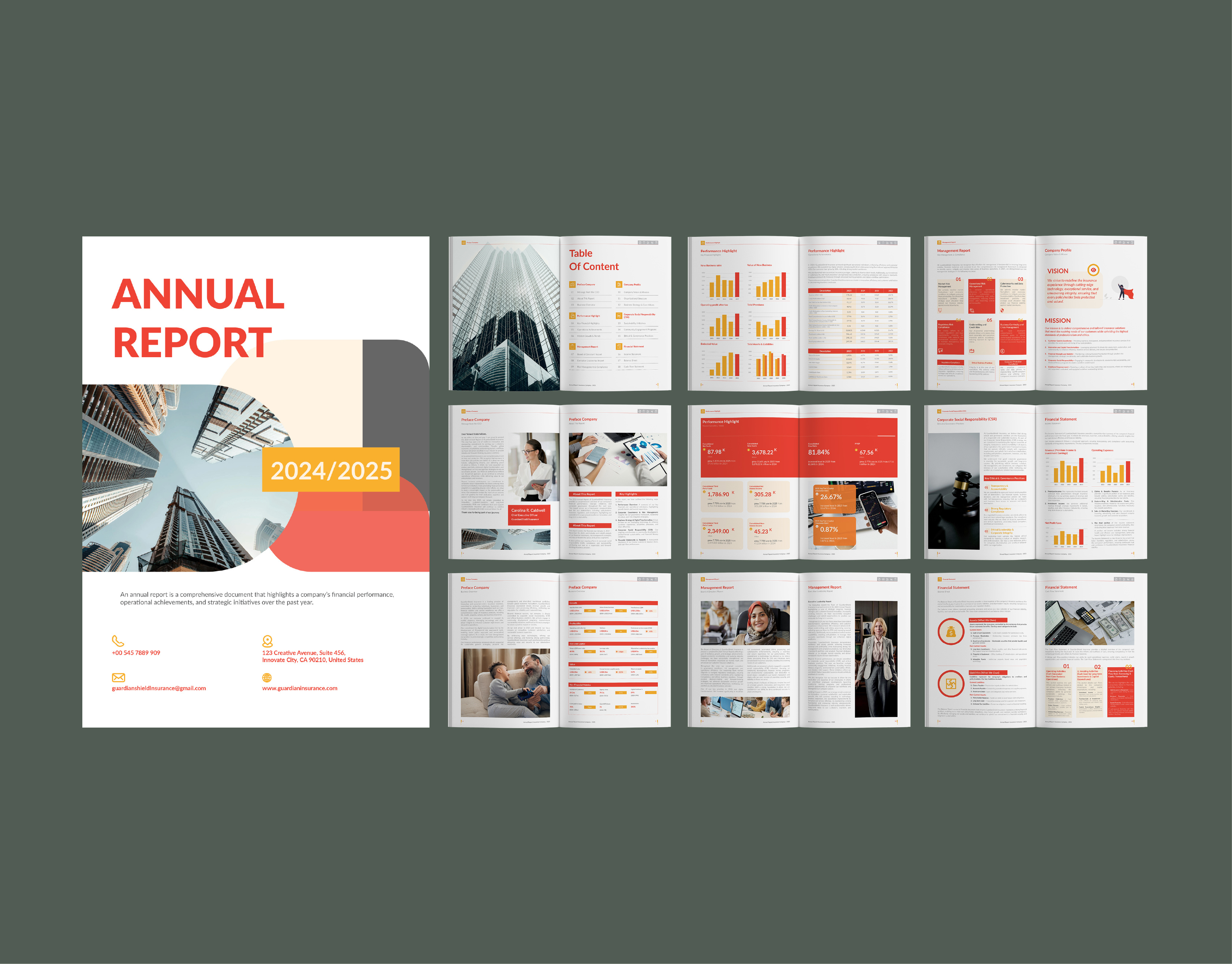 Report Layout designs, themes, templates and downloadable graphic ...
