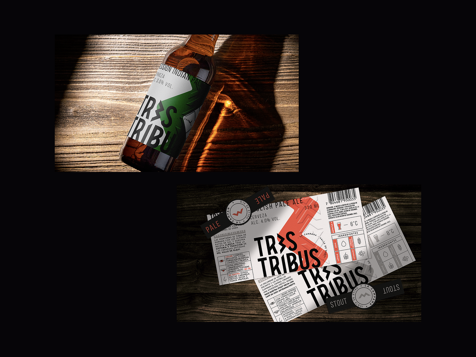Tres Tribus – Beer Label Design by JVD Estudio on Dribbble
