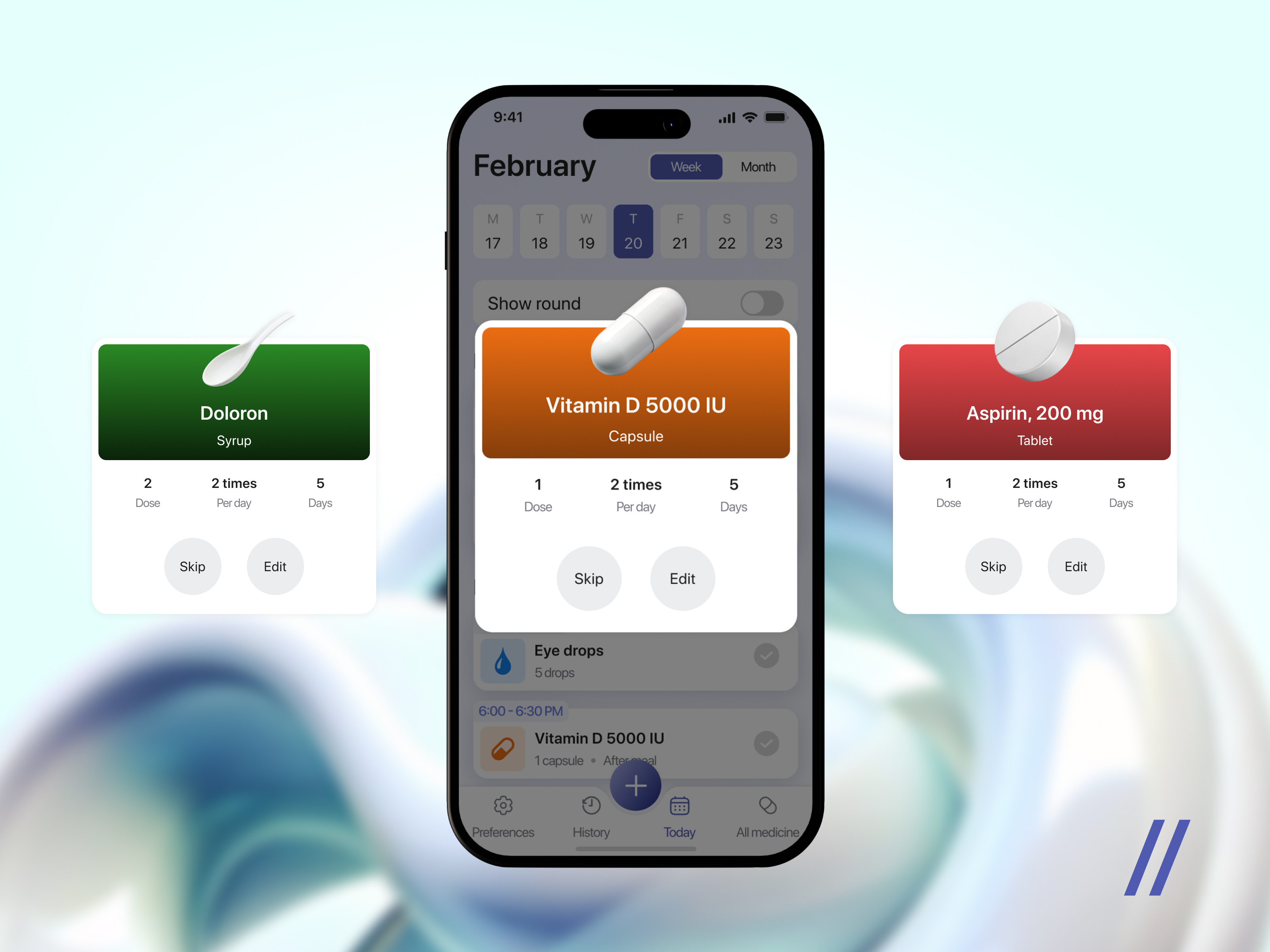 Medication Tracker Mobile iOS App by Purrweb UI/UX Agency on Dribbble