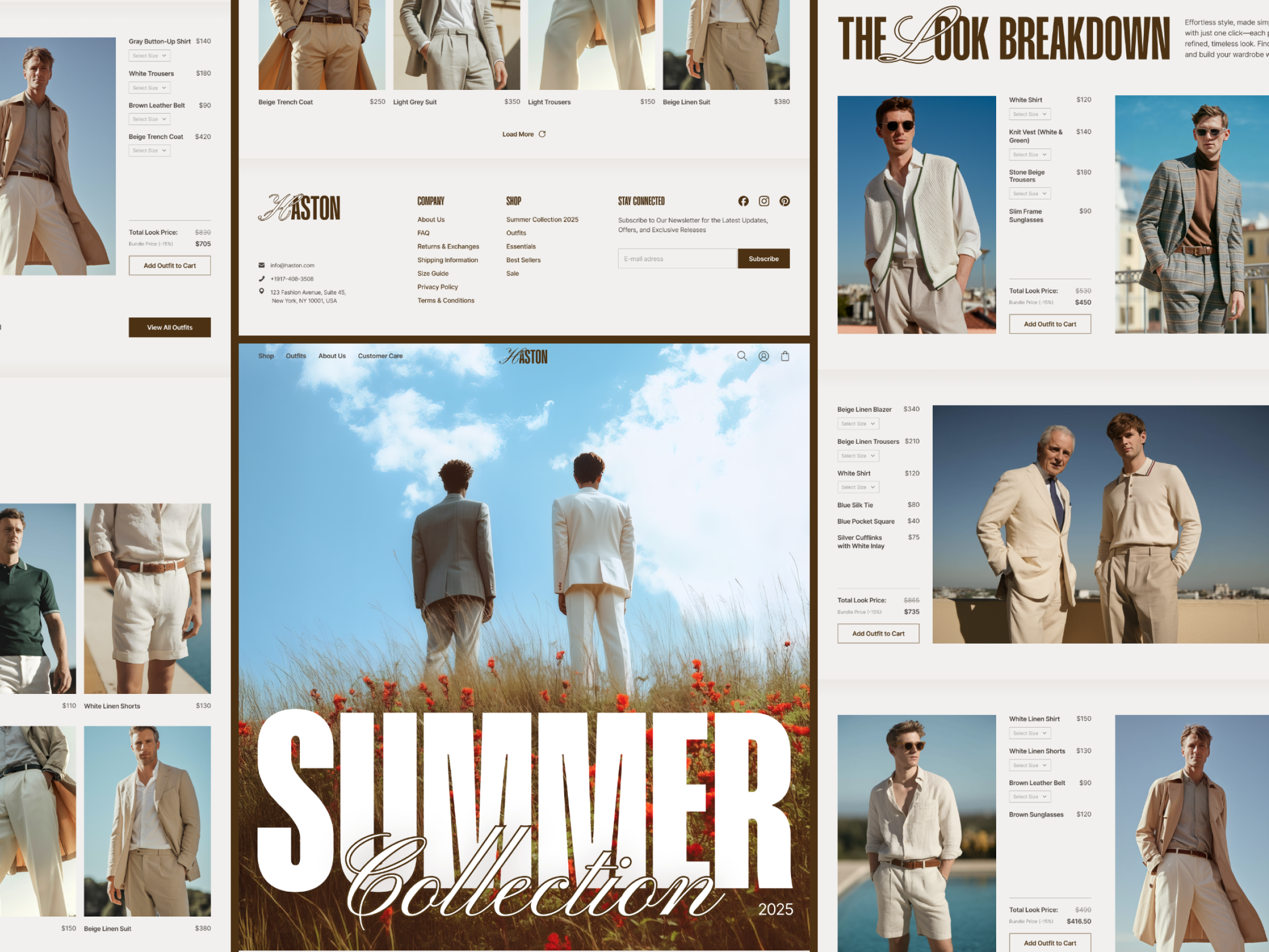 Men's Fashion E-Commerce Website Design by Lumios Digital on Dribbble