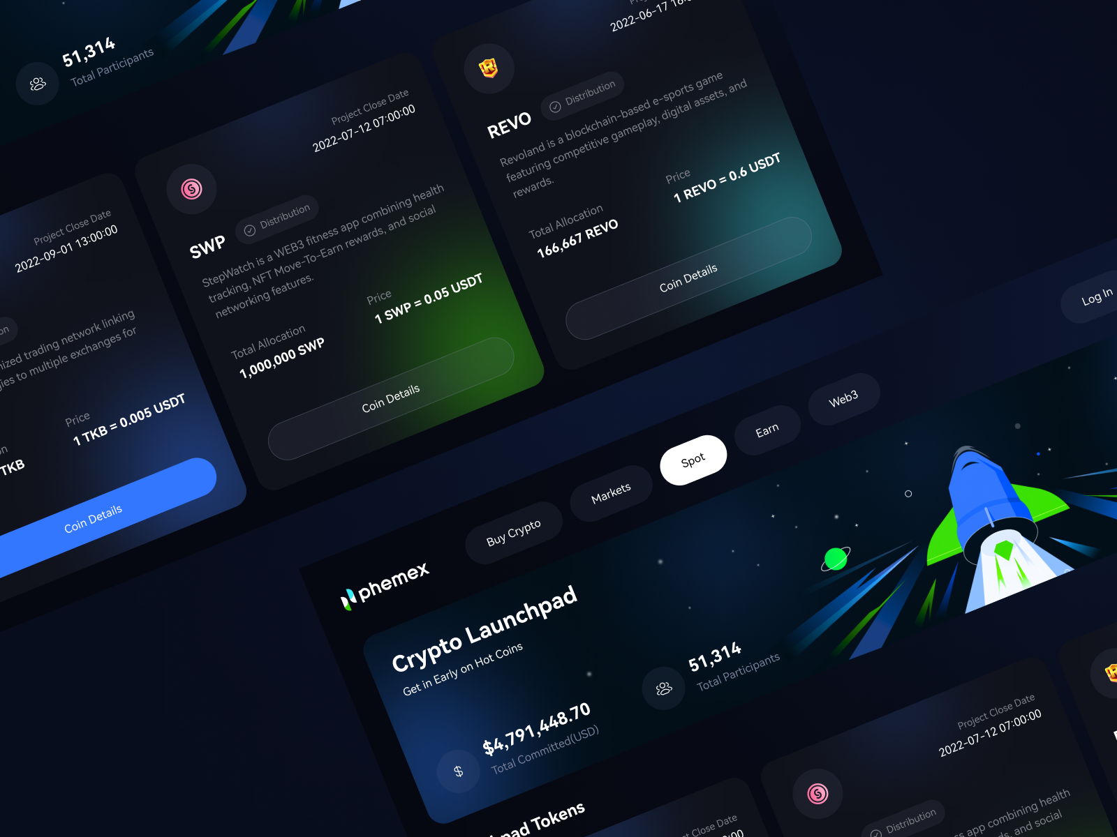 Crypto Launchpad | Token Listing by EASIN ARAFAT🔥 on Dribbble