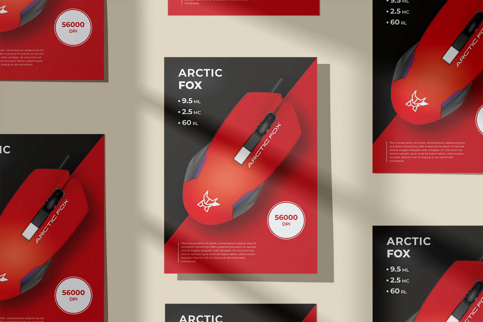 Mouse Poster | Mouse Flyer | Product Flyer by Bristy Sultana on Dribbble